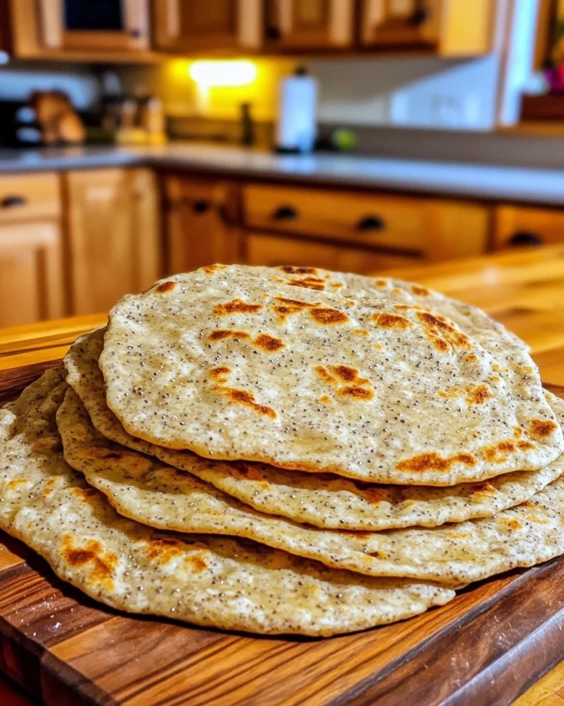 Fantastic Almond Flour & Chia Seed Flatbread Feast - Recipes Horizon