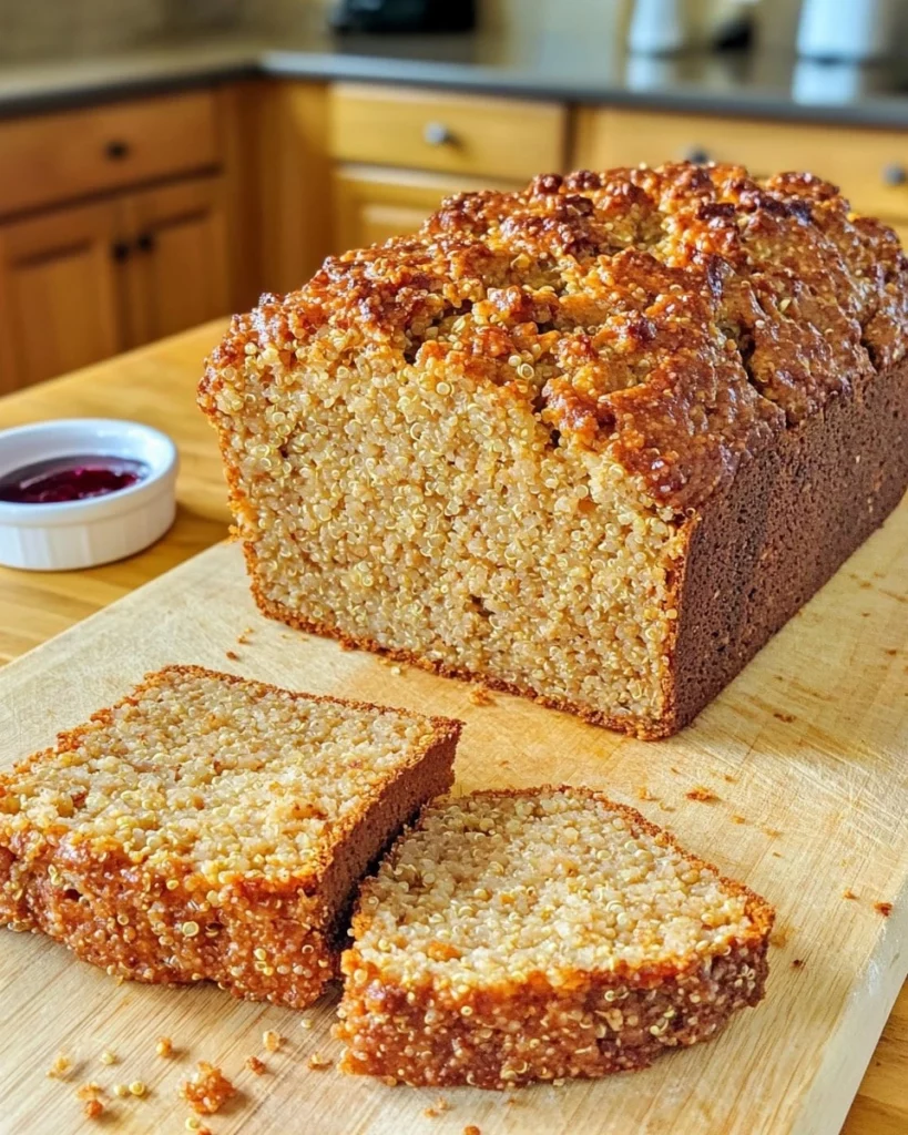 Fluffy & Nutritious Quinoa Bread 🍞 A Gluten-Free Delight! - Recipes Horizon