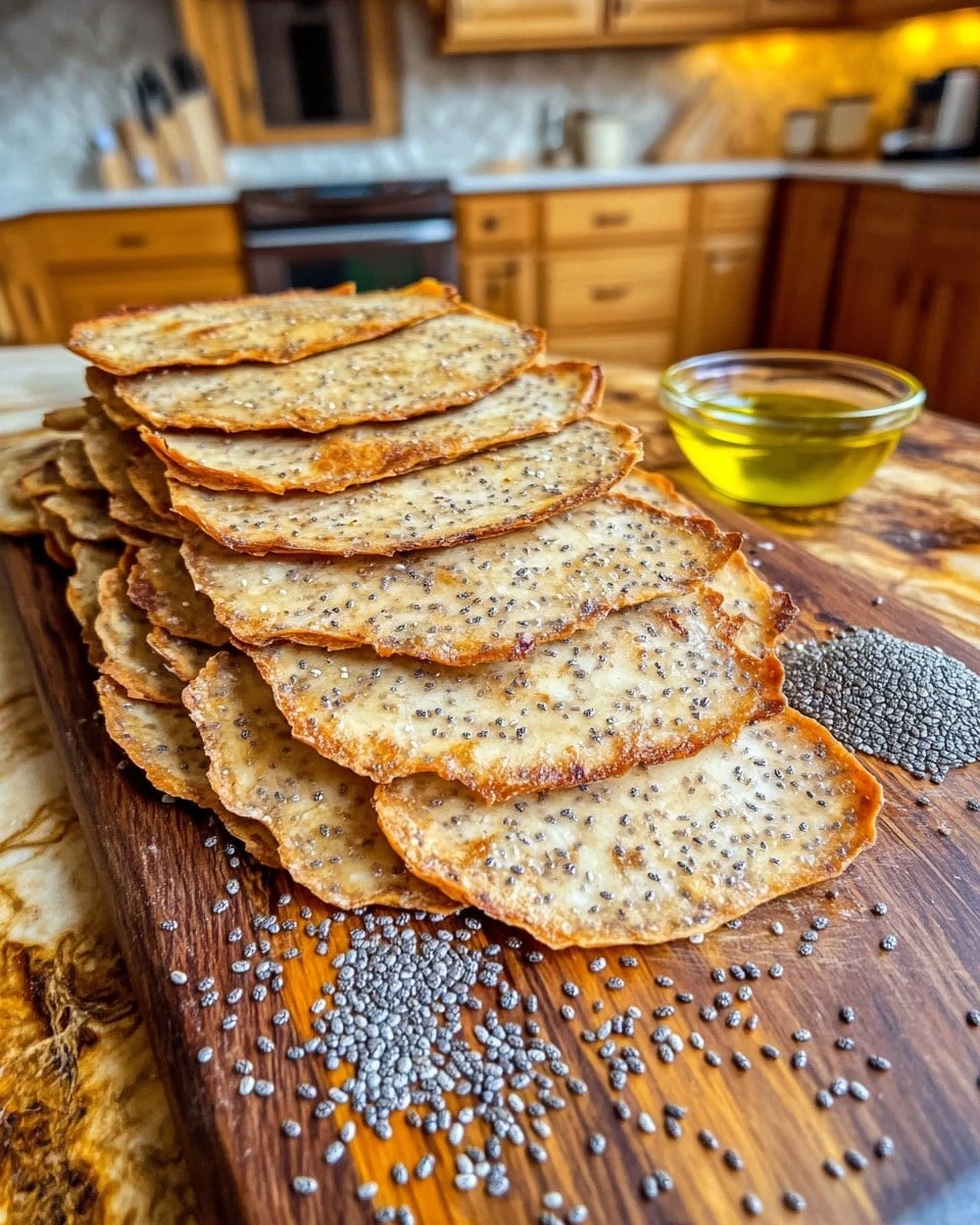 Healthy Almond & Chia Seed Crackers: Easy Homemade Gluten-Free Snack ...