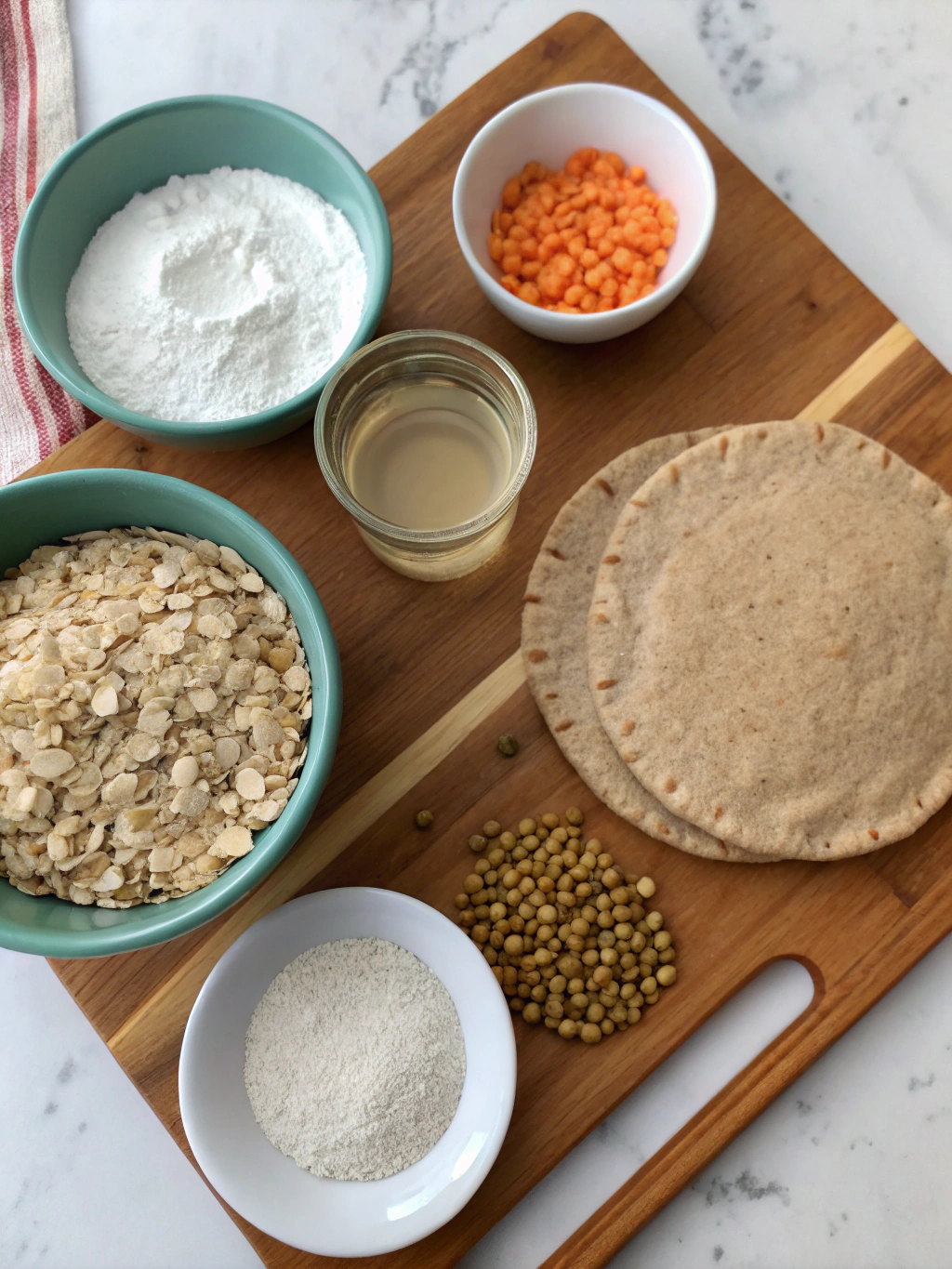 Lentil & Oat Flatbread: How 5 Easy Steps Healthy Snack