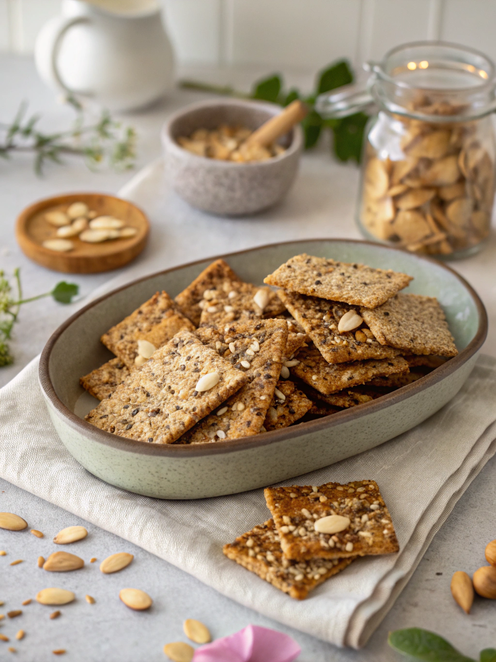 Easy Chia-Almond Crispbread: 5 Best Ways to Make It Crunchy and Healthy ...