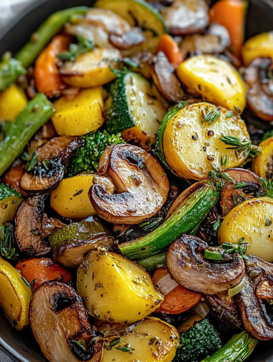 Garlic Herb Sautéed Veggie Medley