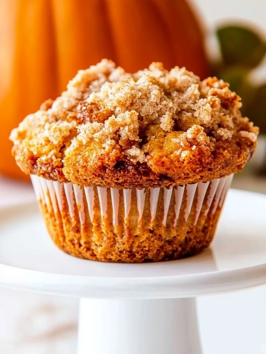 Apple Pumpkin Streusel Muffins